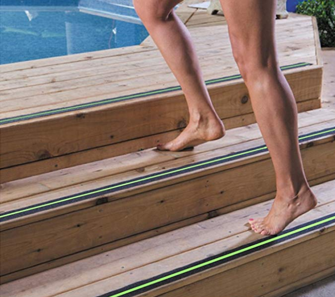 PVC Outdoor Stair Waterproof Safety Walk Anti Slip Glow In Dark Tape ...